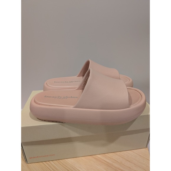 J Slides | Shoes | Beach Slides By J Slides Light Pink Eva Squish ...